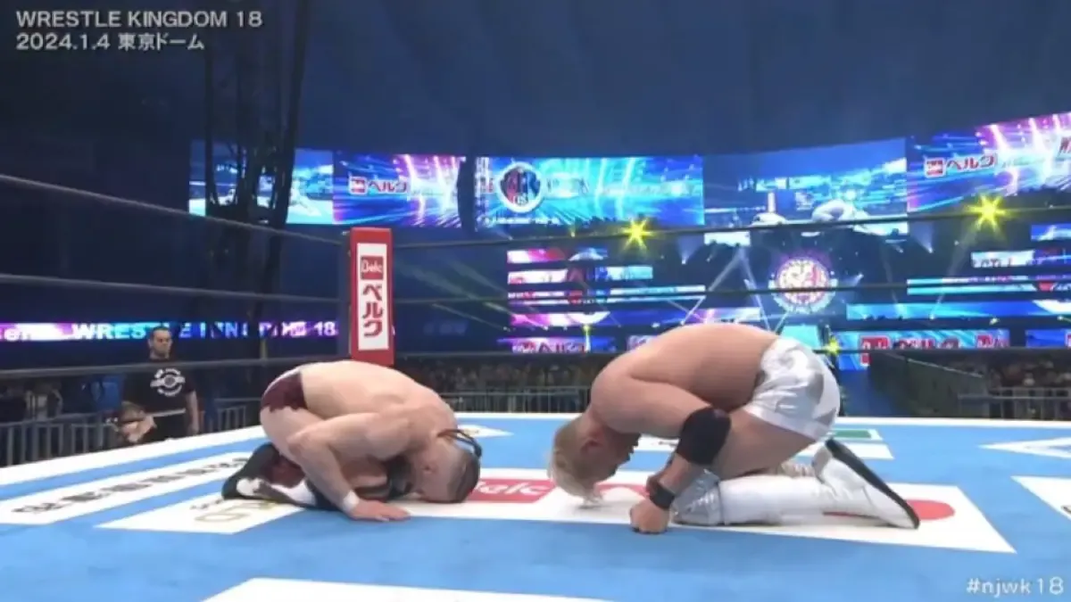 Kazuchika Okada Defeats Bryan Danielson At NJPW Wrestle Kingdom 18